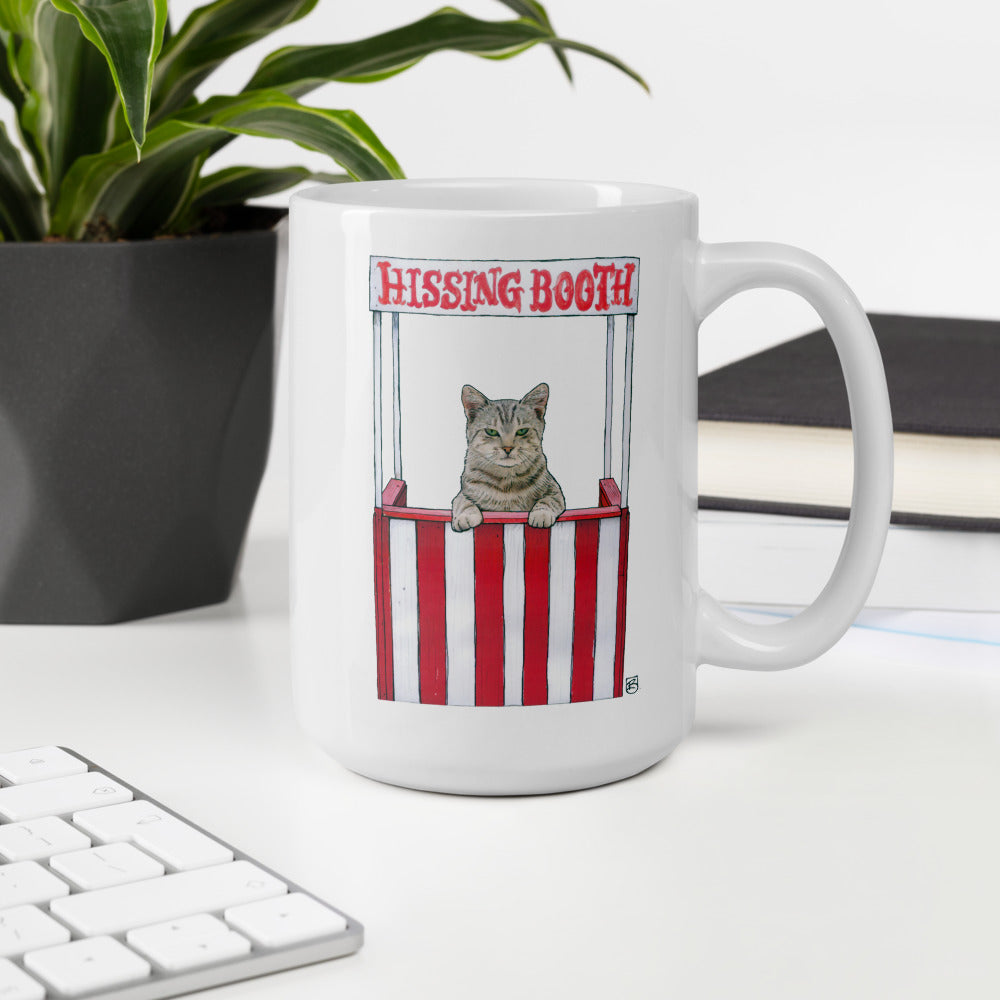 Hissing Booth - 15 oz. Mug – Shawn Braley Illustration