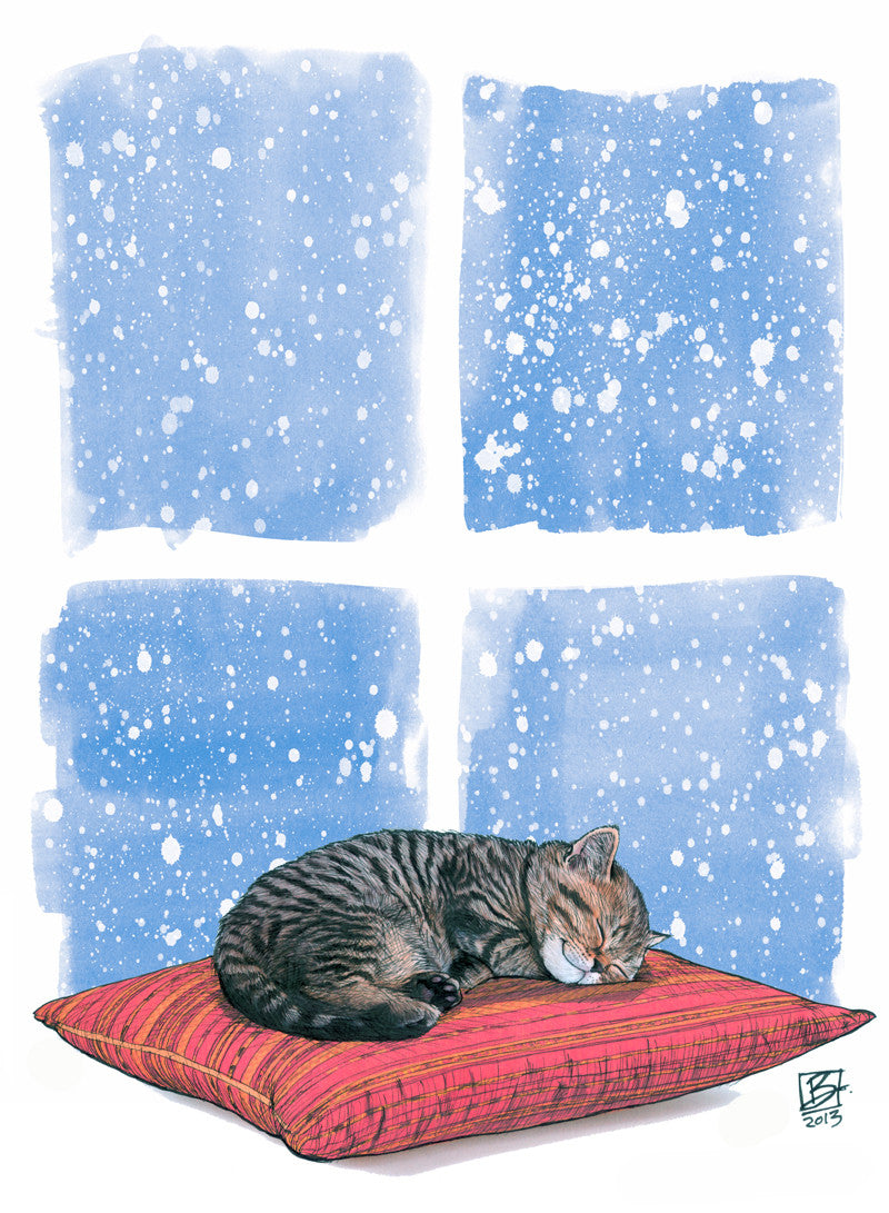 Winter Slumber #51 – Shawn Braley Illustration